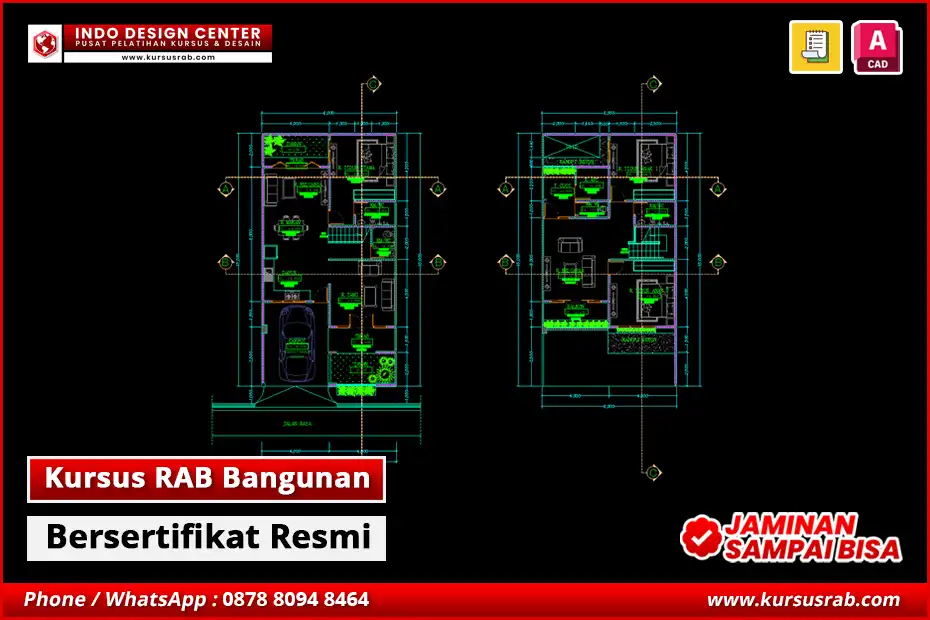 Kursus RAB Bangunan Bersertifikat di Jakarta - Kursus RAB Bangunan | Indo Design Center