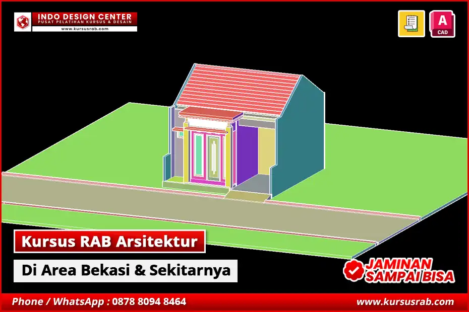 Kursus RAB Arsitektur di Bekasi - Kursus RAB Bangunan | Indo Design Center