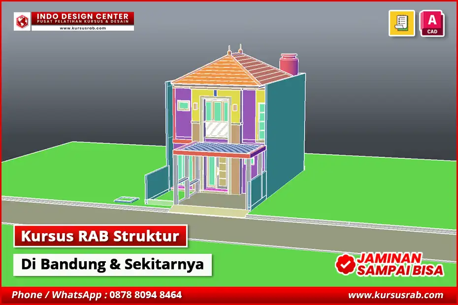 Kursus RAB Struktur di Bandung - Kursus RAB Bangunan | Indo Design Center