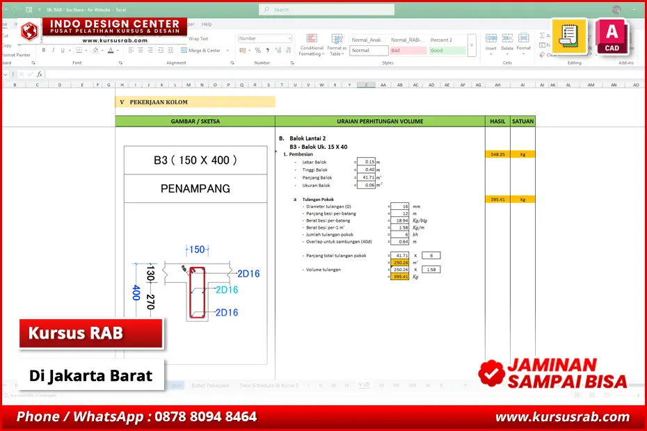 Kursus RAB di Jakarta Barat MEP Engineering - Kursus RAB Bangunan ...